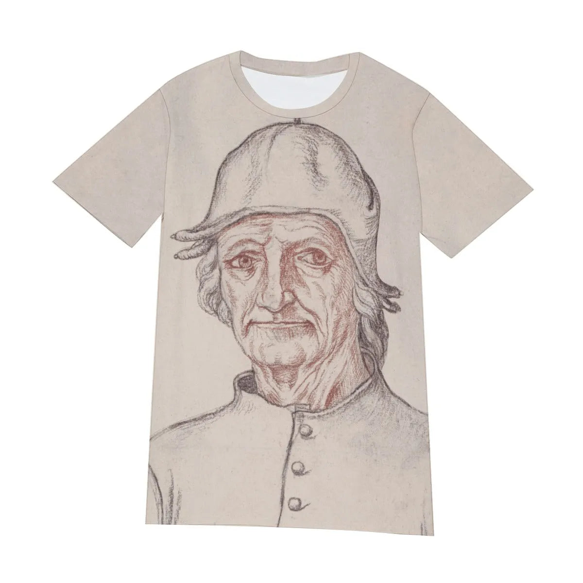 Hieronymus Bosch Portrait Drawing T-Shirt